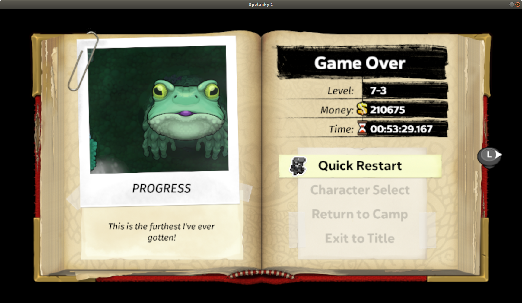 Killing the Ghost in Spelunky 2 (Spoilers, maybe?) : r/spelunky
